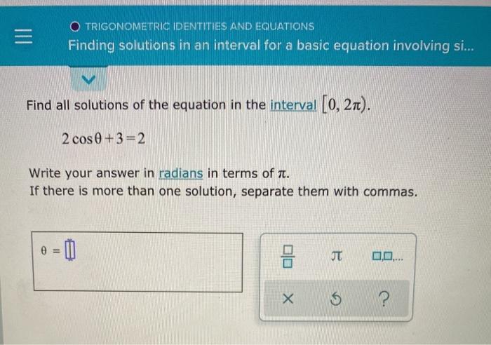 Solved O Trigonometric Identities And Equations Finding