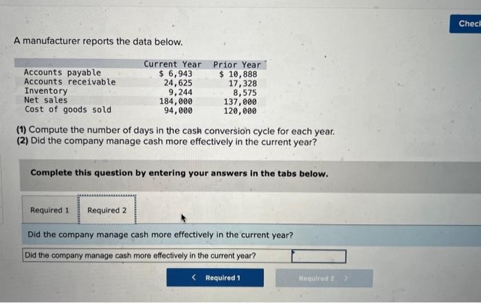 Solved A manufacturer reports the data below. (1) Compute | Chegg.com