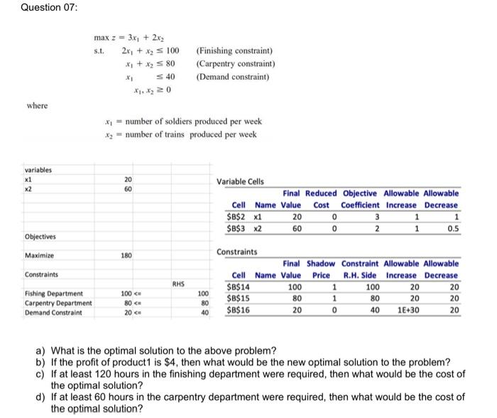 Solved Operations/Supply Chain Problem (see photo for more | Chegg.com