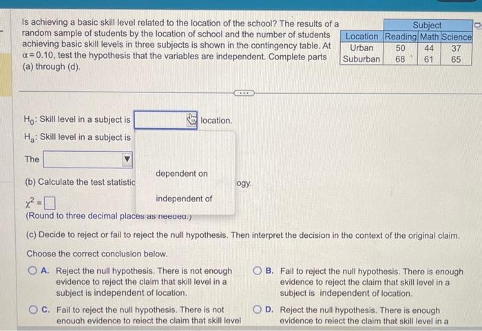Solved Is achieving a basic skill level related to the | Chegg.com