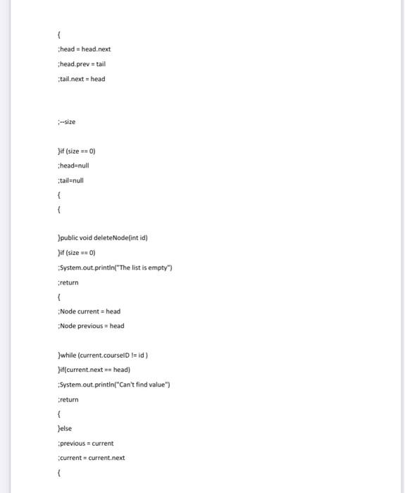 Solved Lab 5: Circular Double Linked-List Objective(s) 1- | Chegg.com