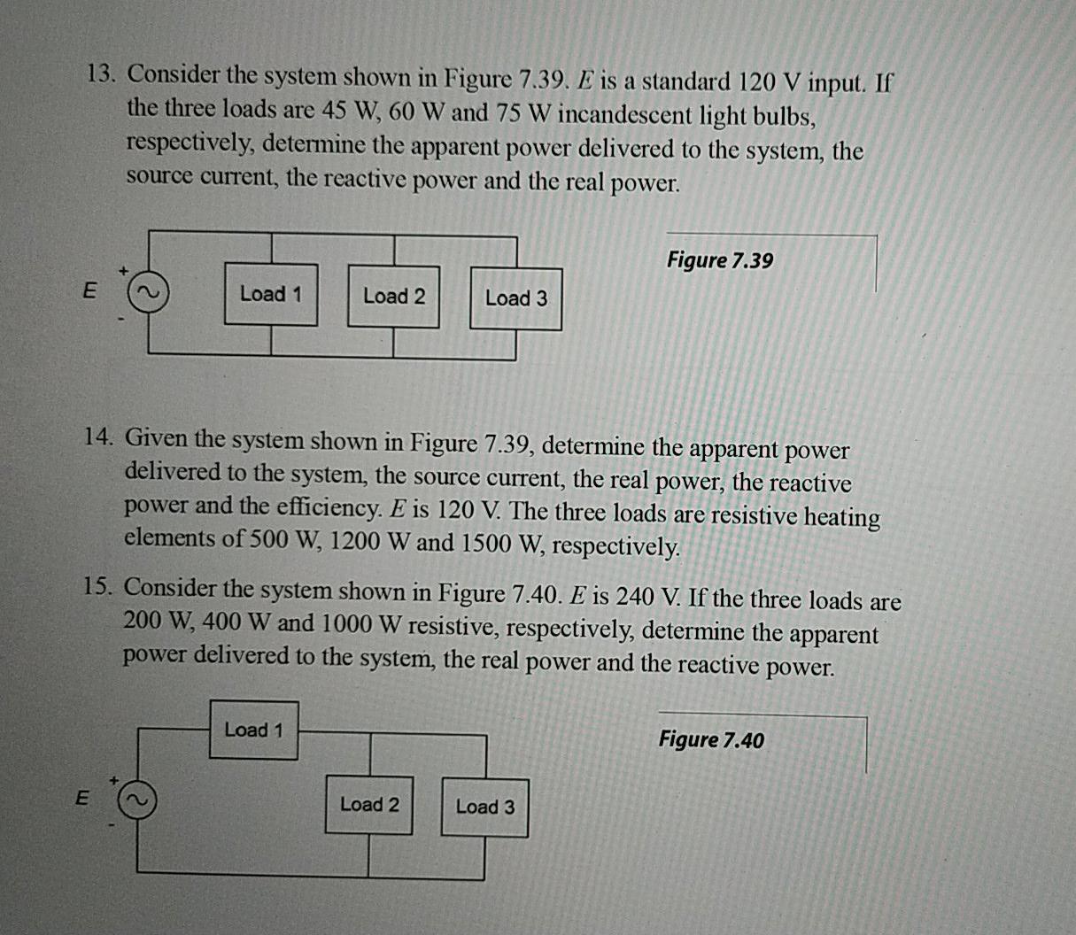 Solved 13. Consider the system shown in Figure 7.39. E is a | Chegg.com
