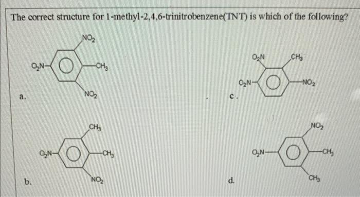 Solved The correct structure for 1 | Chegg.com
