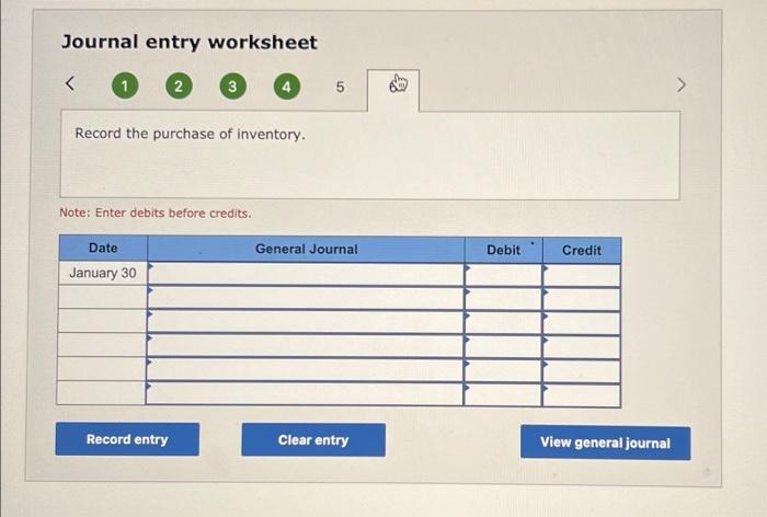 Solved Journal entry worksheet rvote; enter oebits | Chegg.com