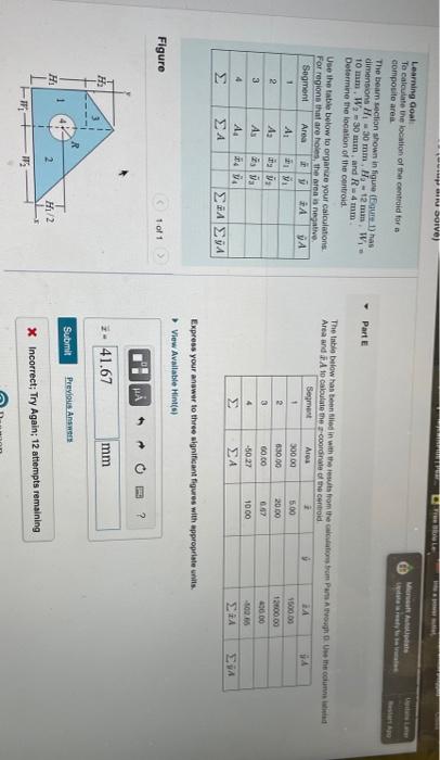Solved Un Dive) Tele Mers Part E Learning Goal To calculate | Chegg.com Solved Un Dive) Tele Mers Part E Learning Goal To calculate | Chegg.com