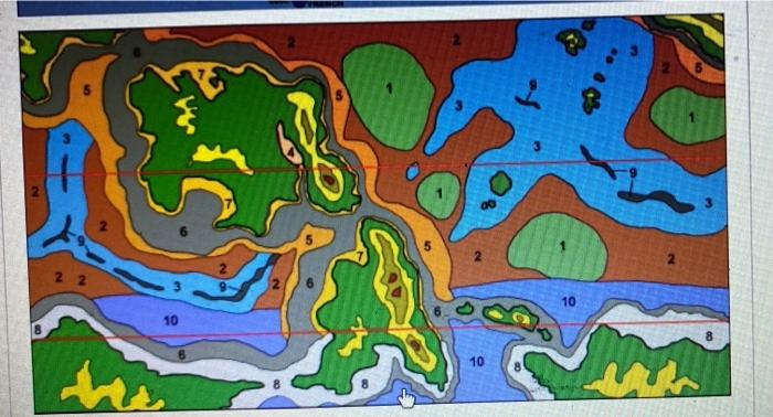 Use the maps below to answer the questions that | Chegg.com