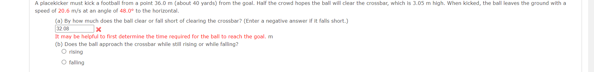 Solved speed of 20.6ms ﻿at an angle of 48.0° ﻿to the | Chegg.com