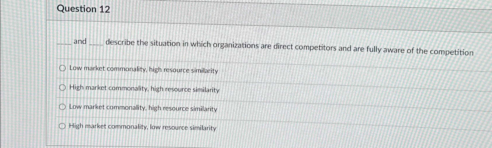Solved Question 12q, ﻿and ﻿describe the situation in which | Chegg.com