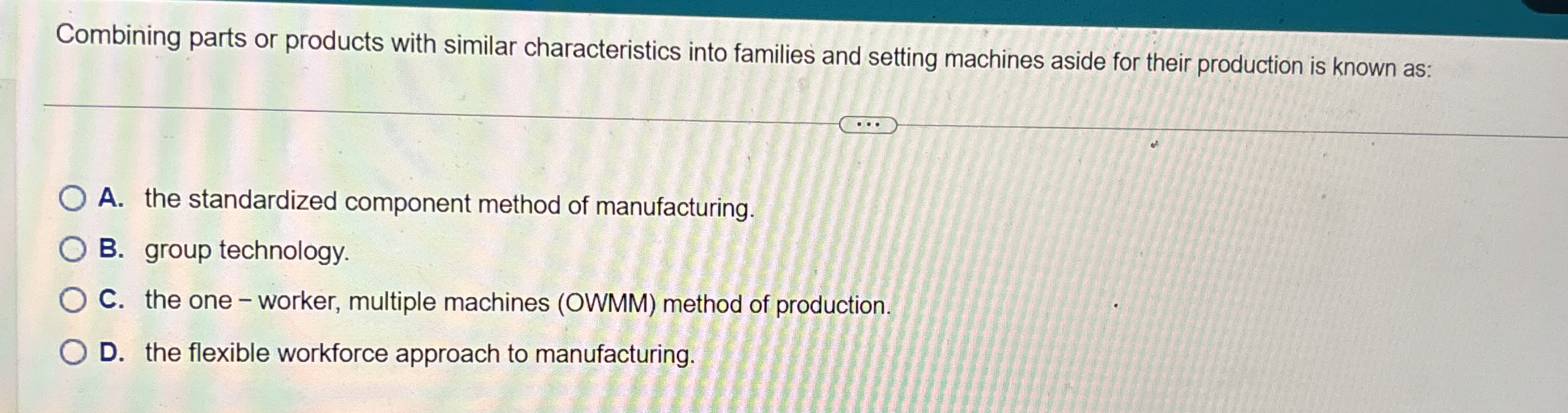 Solved Combining parts or products with similar | Chegg.com