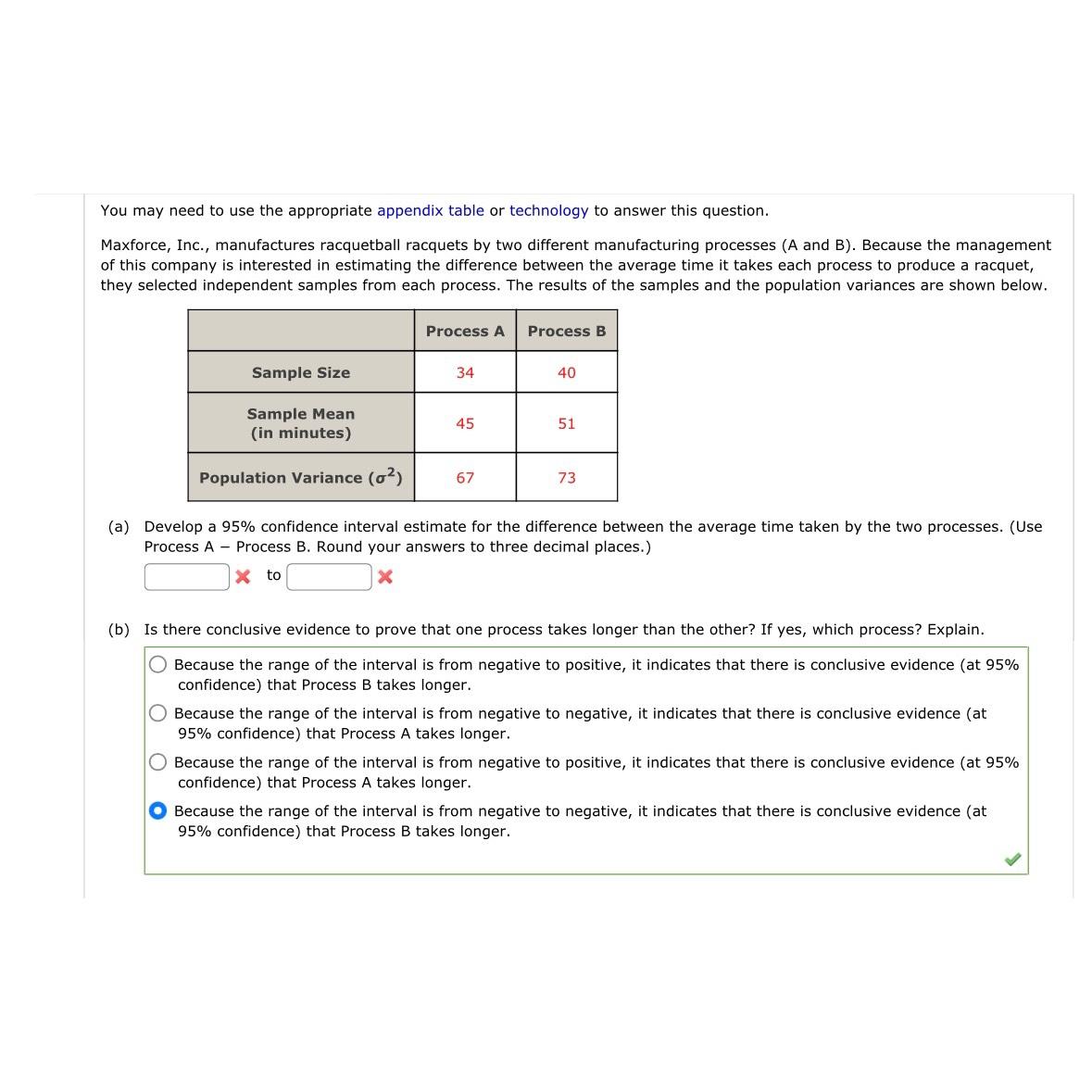 Solved You may need to use the appropriate appendix table or | Chegg.com