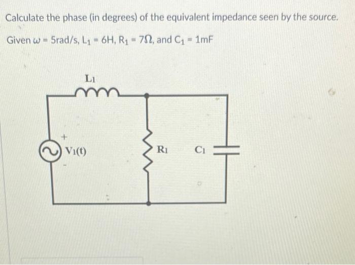 Solved Calculate the magnitude of the equivalent impedance | Chegg.com