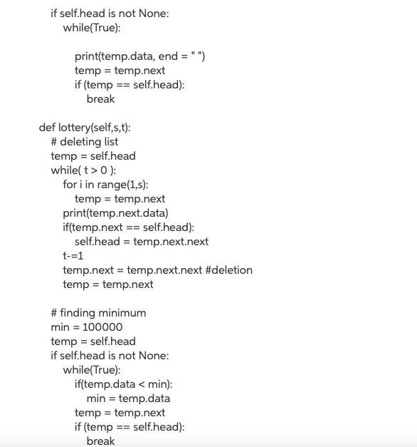 Solved Class Node Def Initself Data Self Data 8033
