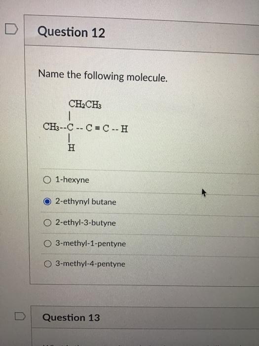 Solved Question 13 4p What is the correct formula for the | Chegg.com