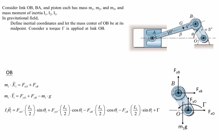 Solved How to define more 8 equation by using pure rolling | Chegg.com