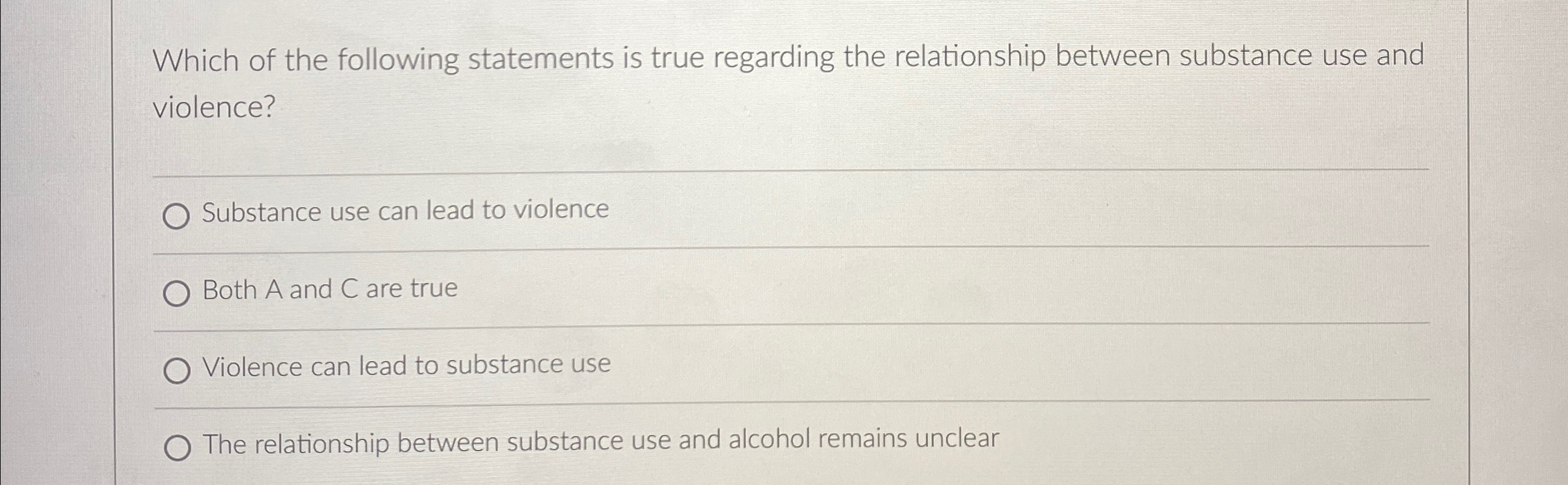 Solved Which of the following statements is true regarding | Chegg.com