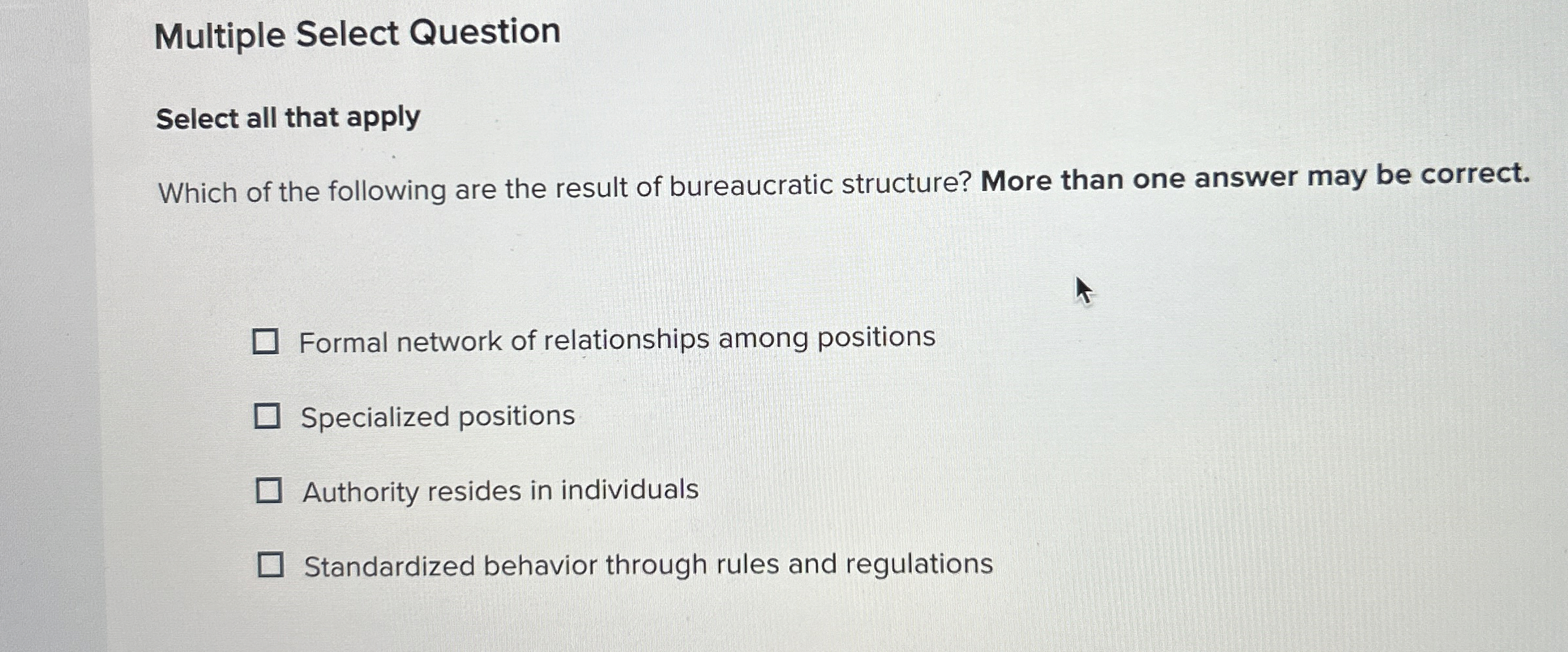 Solved Multiple Select QuestionSelect all that applyWhich of | Chegg.com