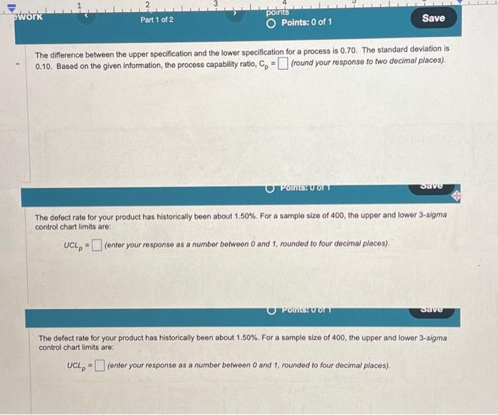 Solved The difference between the upper specification and | Chegg.com