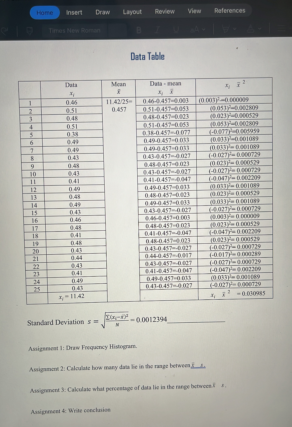 Solved I dropped an item 25 ﻿times from a meter distance and | Chegg.com