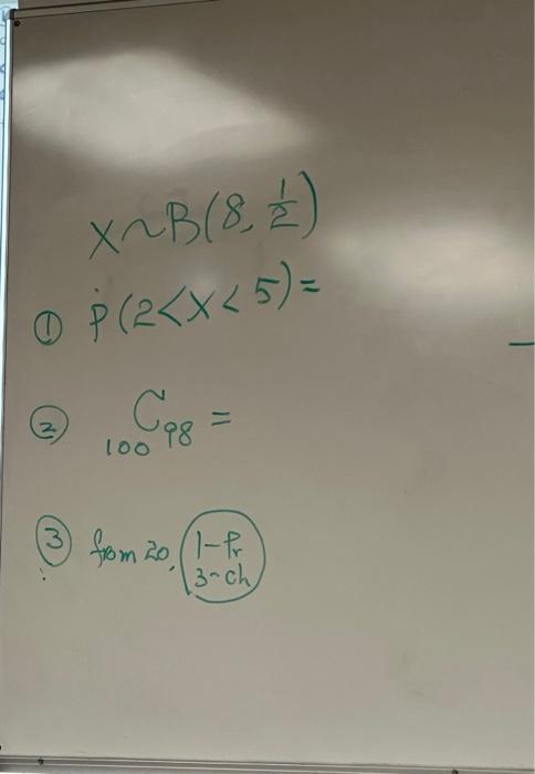 Solved X~B (82) Ⓒ P (2