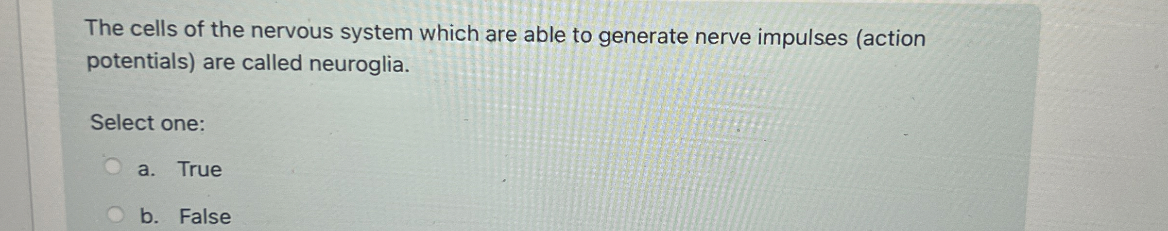 Solved The cells of the nervous system which are able to | Chegg.com