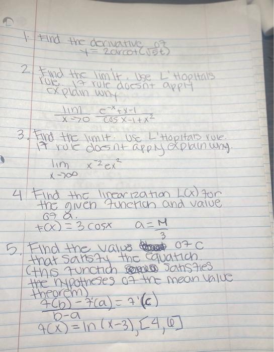 Solved helpplease im a beginner in calculus . questions are | Chegg.com