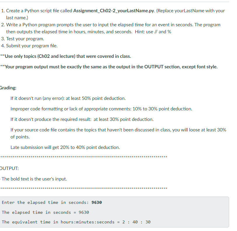 Solved DUTPUT:The bold text is the user's input.Enter the | Chegg.com