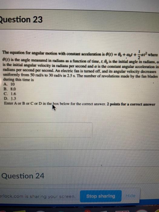Solved Question 21 A bullet is shot through two cardboard | Chegg.com