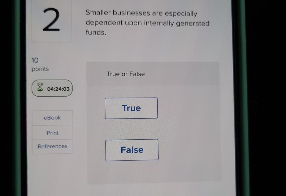 Solved Smaller businesses are especially dependent upon | Chegg.com