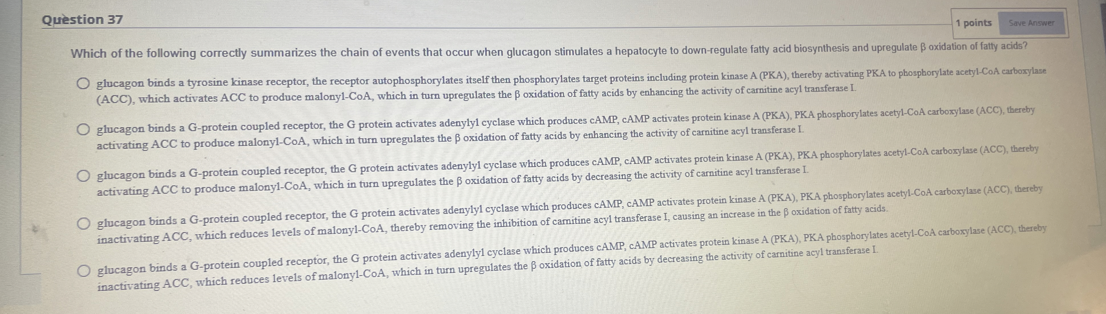 Solved Quèstion 371 ﻿pointsWhich of the following correctly | Chegg.com