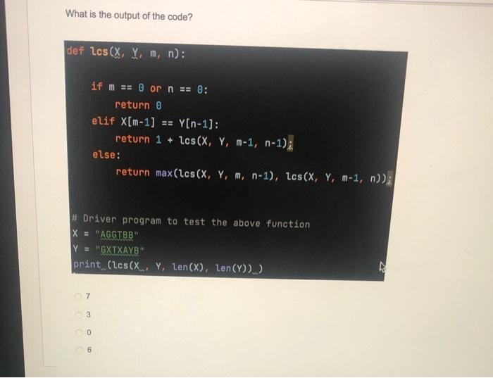 Solved What is the output of the code? lst= [1,3,5,7] for i | Chegg.com