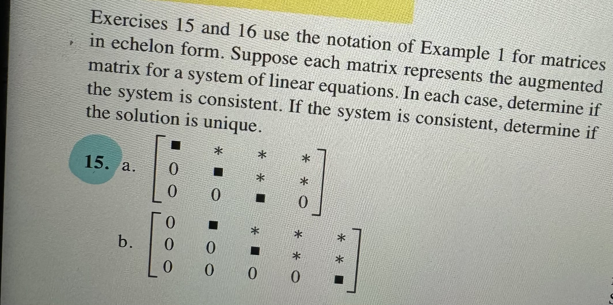 Exercises 15 ﻿and 16 ﻿use the notation of Example 1 | Chegg.com