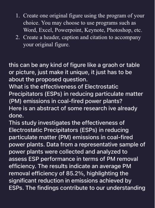 Solved 1. Create one original figure using the program of | Chegg.com