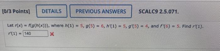 Solved Let R X F G H X Where