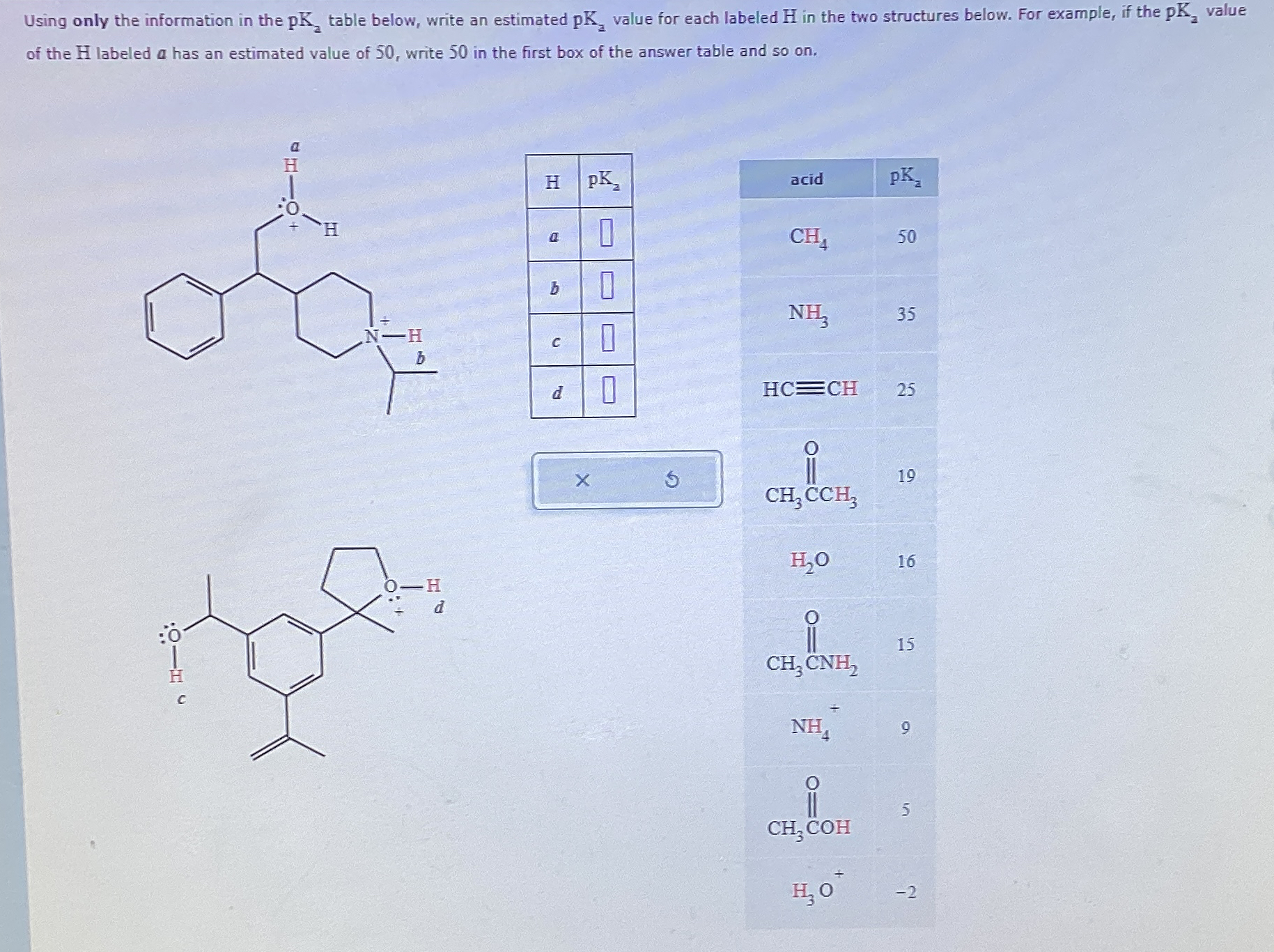 Solved Using only the information in the pK2 ﻿table below, | Chegg.com