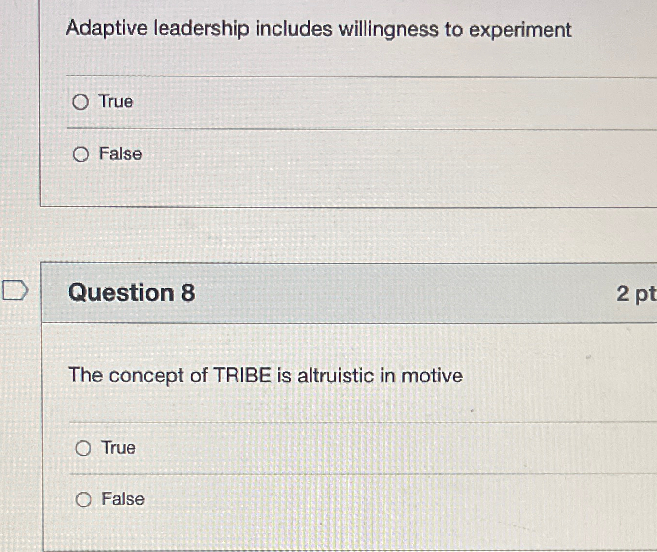 Solved Adaptive leadership includes willingness to | Chegg.com