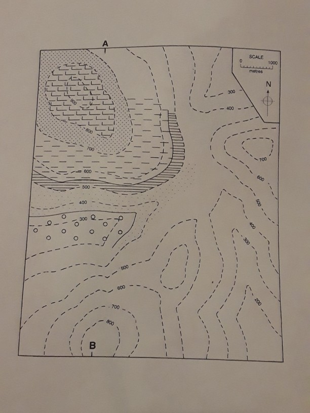 Solved Part 1 Horizontal strata The map on the next page | Chegg.com