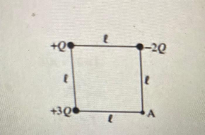 Solved Three point charges are placed at the corner of a | Chegg.com
