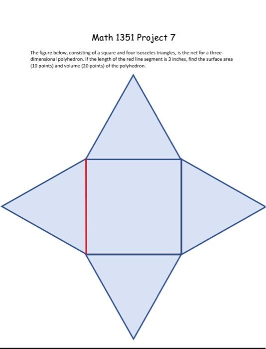 Solved The figure below, consisting of a square and four | Chegg.com