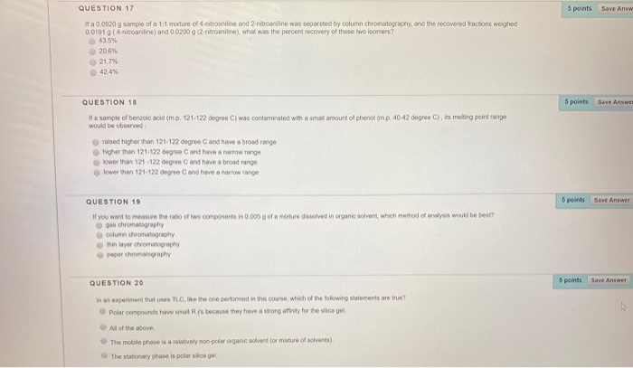 Solved QUESTION 1 5 points Saved A mixture of 2-pontano, | Chegg.com
