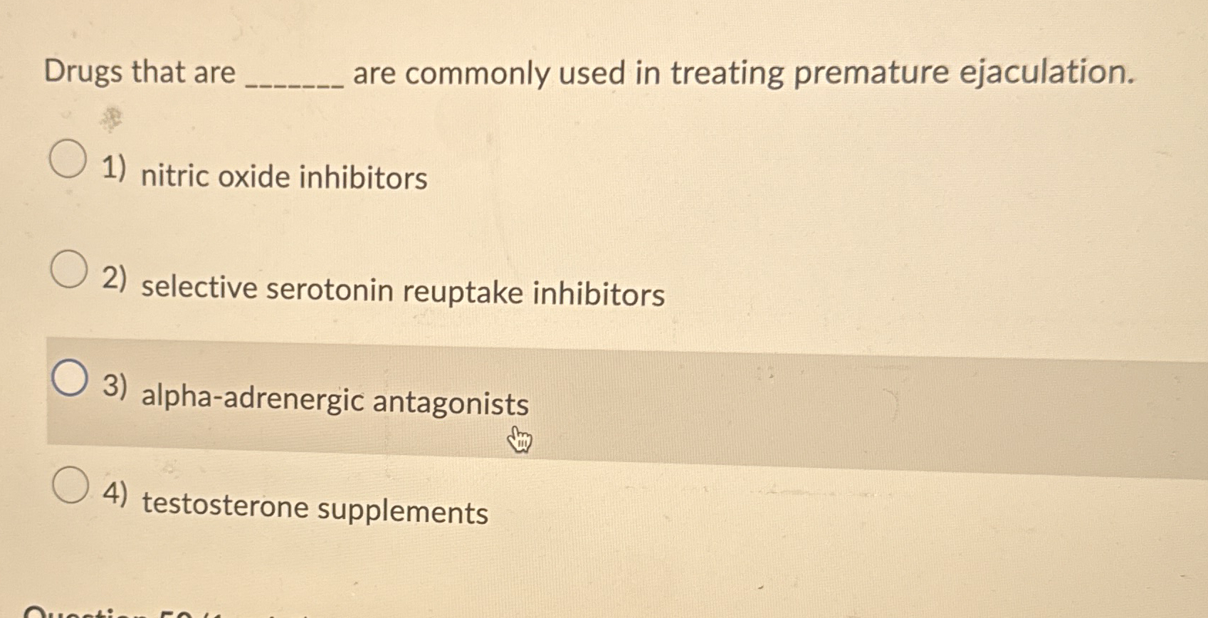 Solved Drugs that are q, ﻿are commonly used in treating | Chegg.com