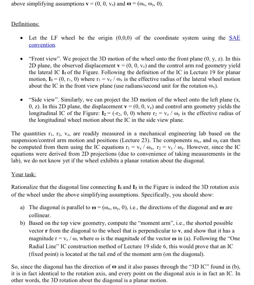 Solved |||above simplifying assumptions v=(0,0,vz) ﻿and | Chegg.com