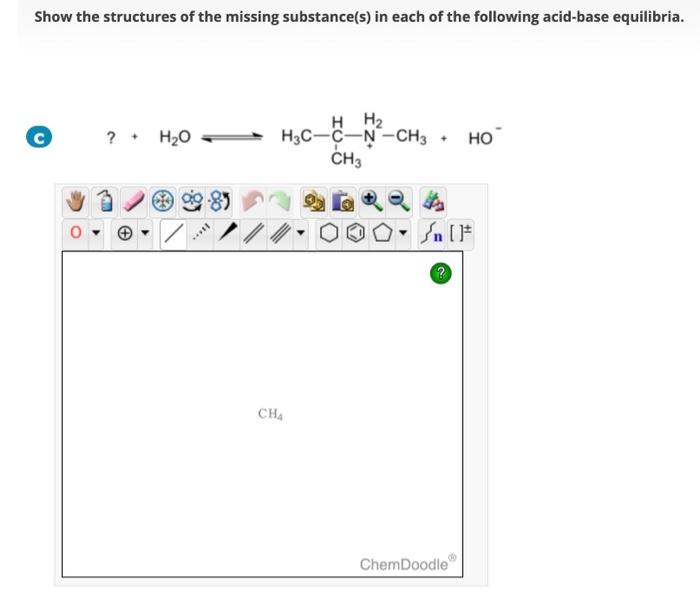 Solved Show the structures of the missing substance(s) in | Chegg.com