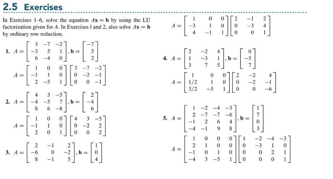 Answer 2 ﻿and 4 ﻿please2.5 ﻿ExercisesIn Exercises | Chegg.com