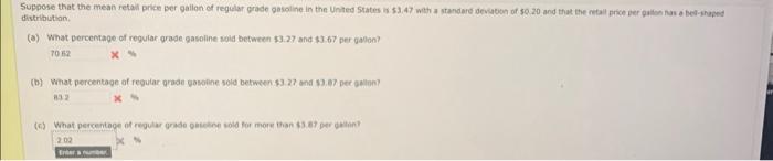 Solved 5uppose that the mean retail price per gallon of | Chegg.com Solved 5uppose that the mean retail price per gallon of | Chegg.com