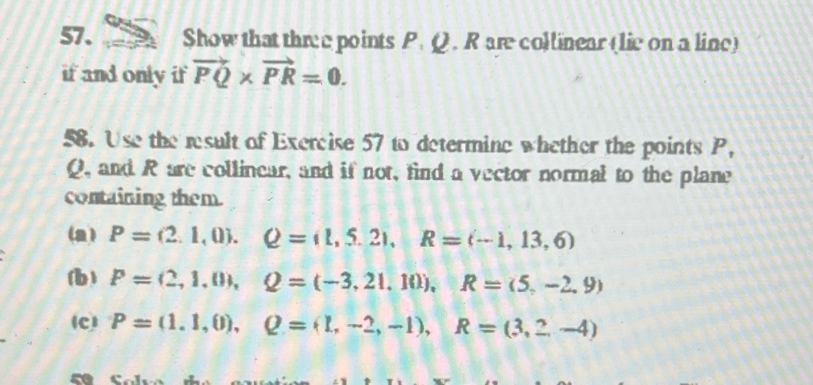 Solved Qes Show that thre points P,Q.R are coltinear (lic on | Chegg.com