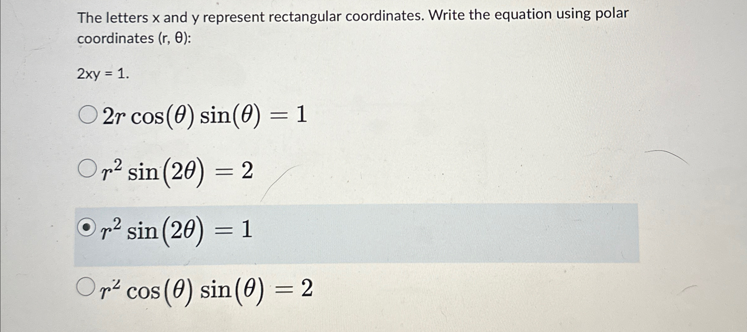 Solved The letters x ﻿and y ﻿represent rectangular | Chegg.com