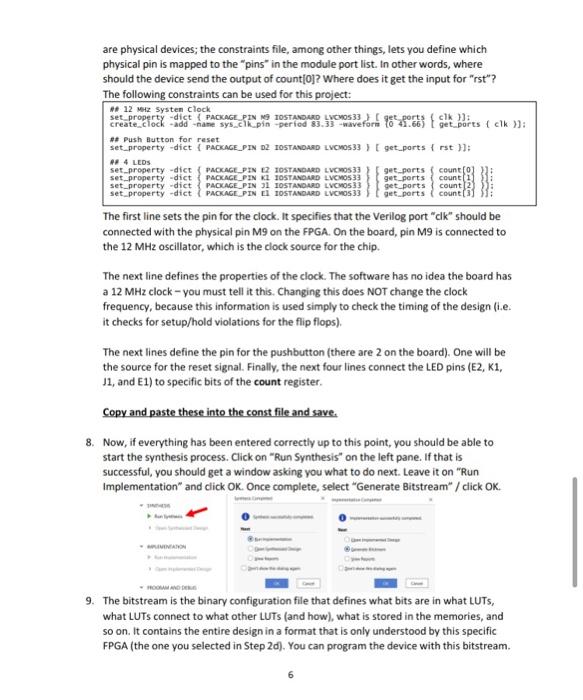 Field Programmable Logic Devices Welcome to CDA3201L | Chegg.com