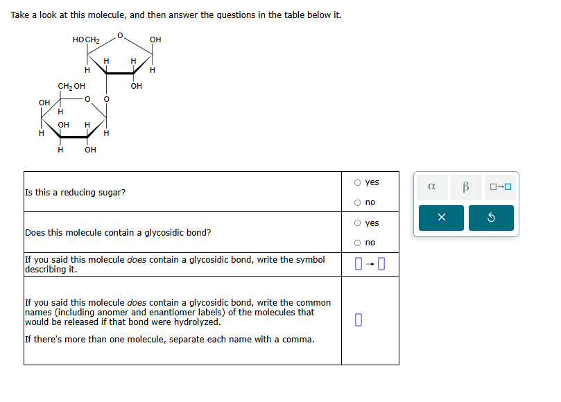 Solved Take a look at this molecule, and then answer the | Chegg.com