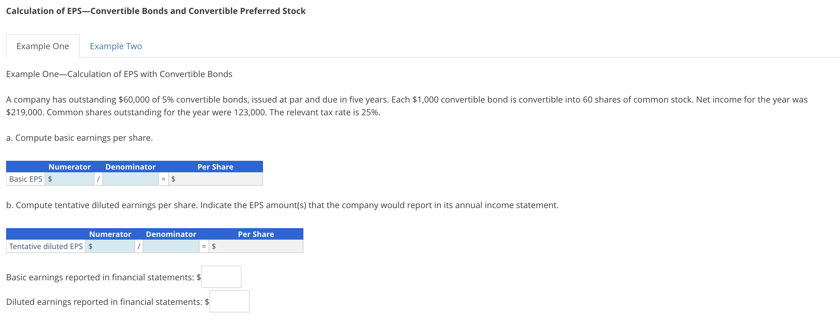 Solved Calculation of EPS-Convertible Bonds and Convertible | Chegg.com