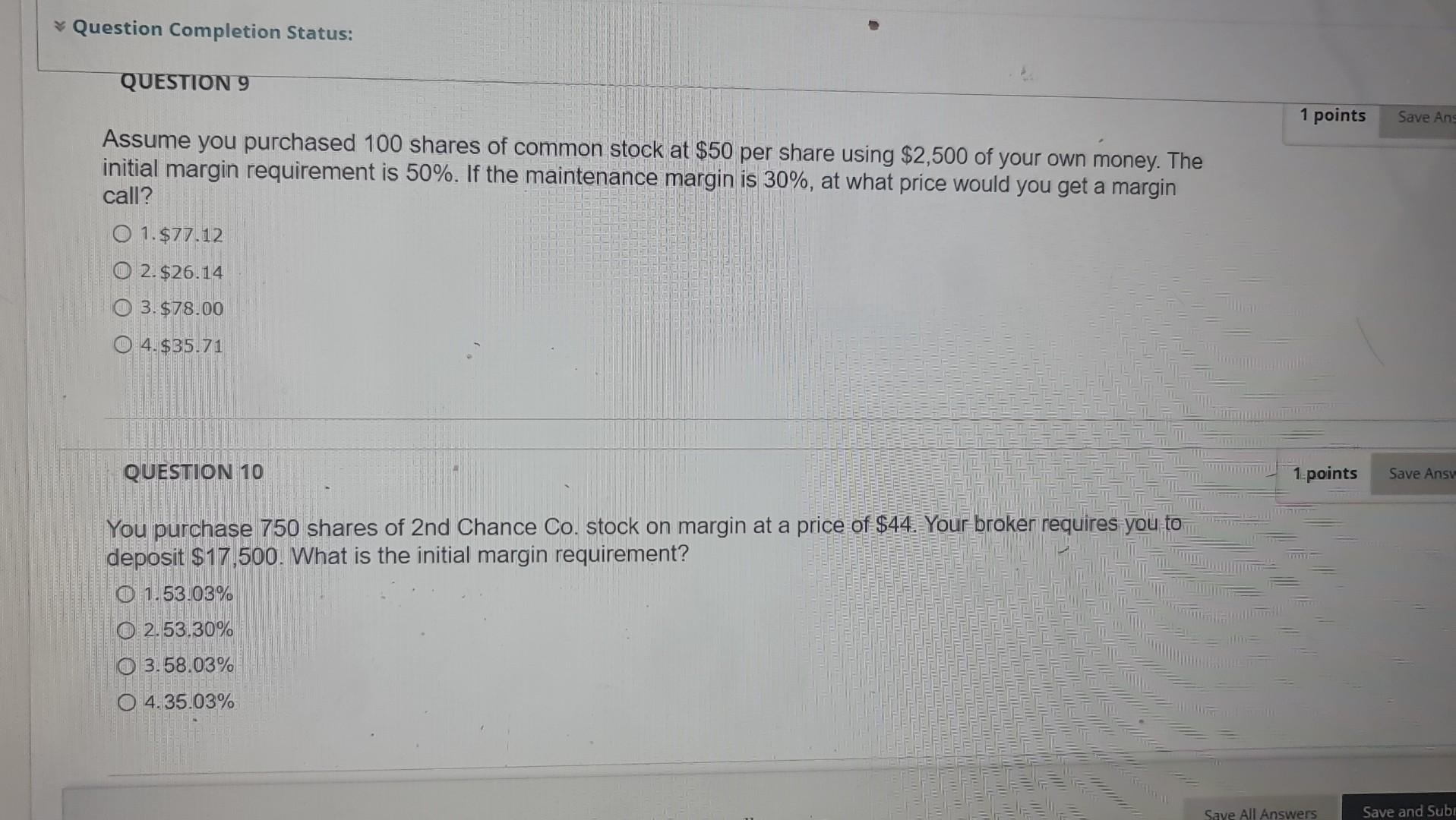 Solved Assume you purchased 100 shares of common stock at | Chegg.com